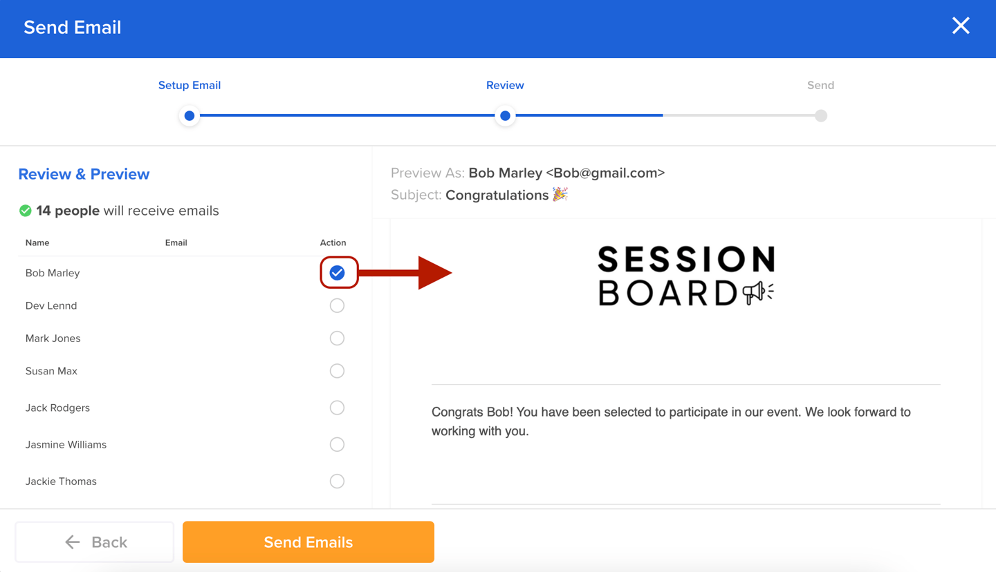 Creating & Sending Emails